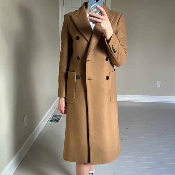 Zara | Jackets & Coats | Zara Wool Blend Camel Coat | Poshmark